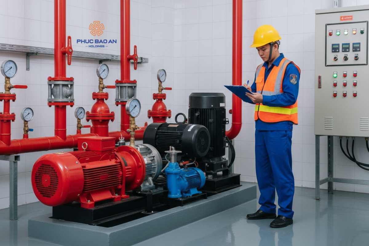 Tiêu chuẩn QCVN 02:2020/BCA – Quy chuẩn Trạm Bơm Nước Chữa Cháy